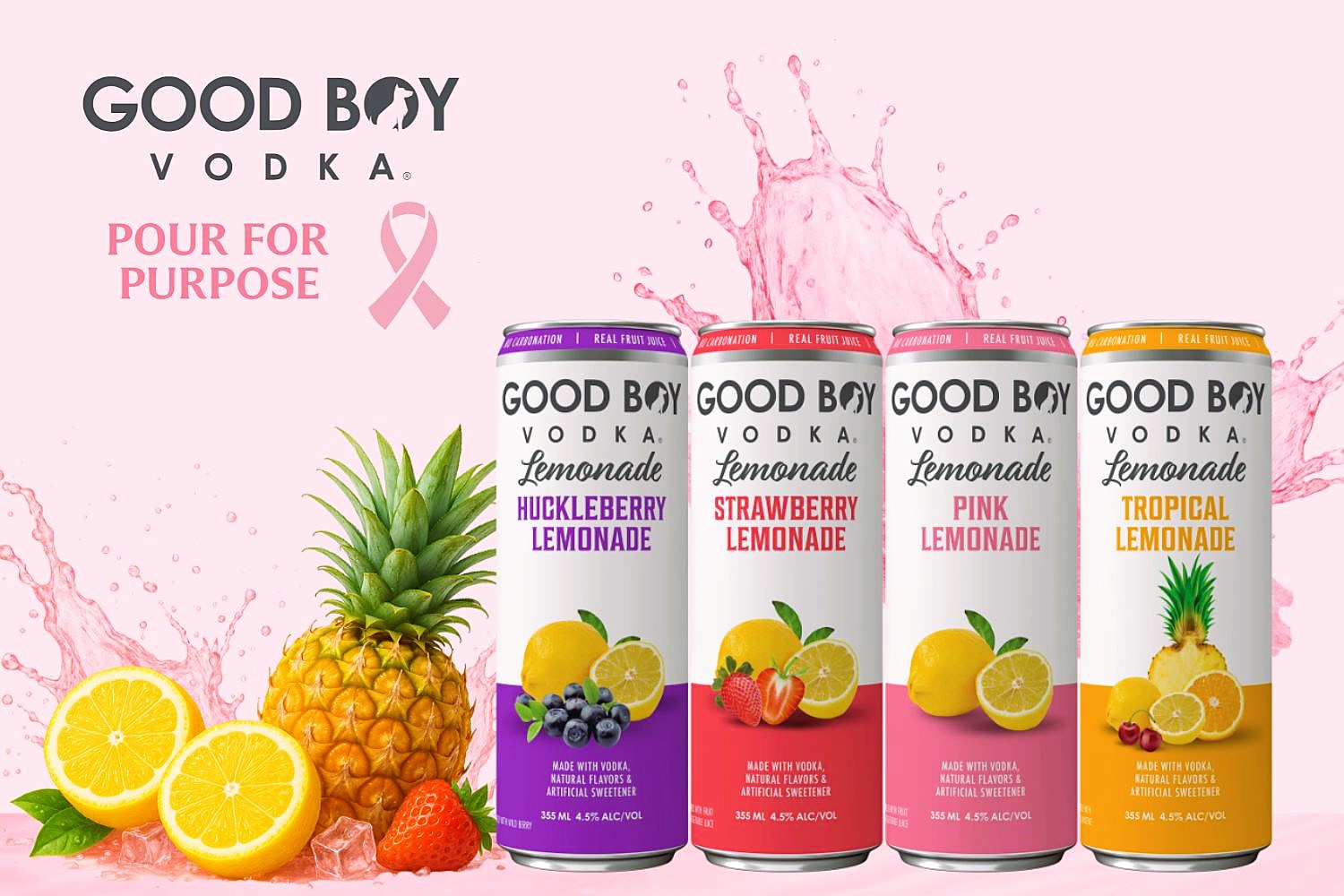 Good Boy Vodka Initiative Supports Breast Cancer Awareness & Research ...