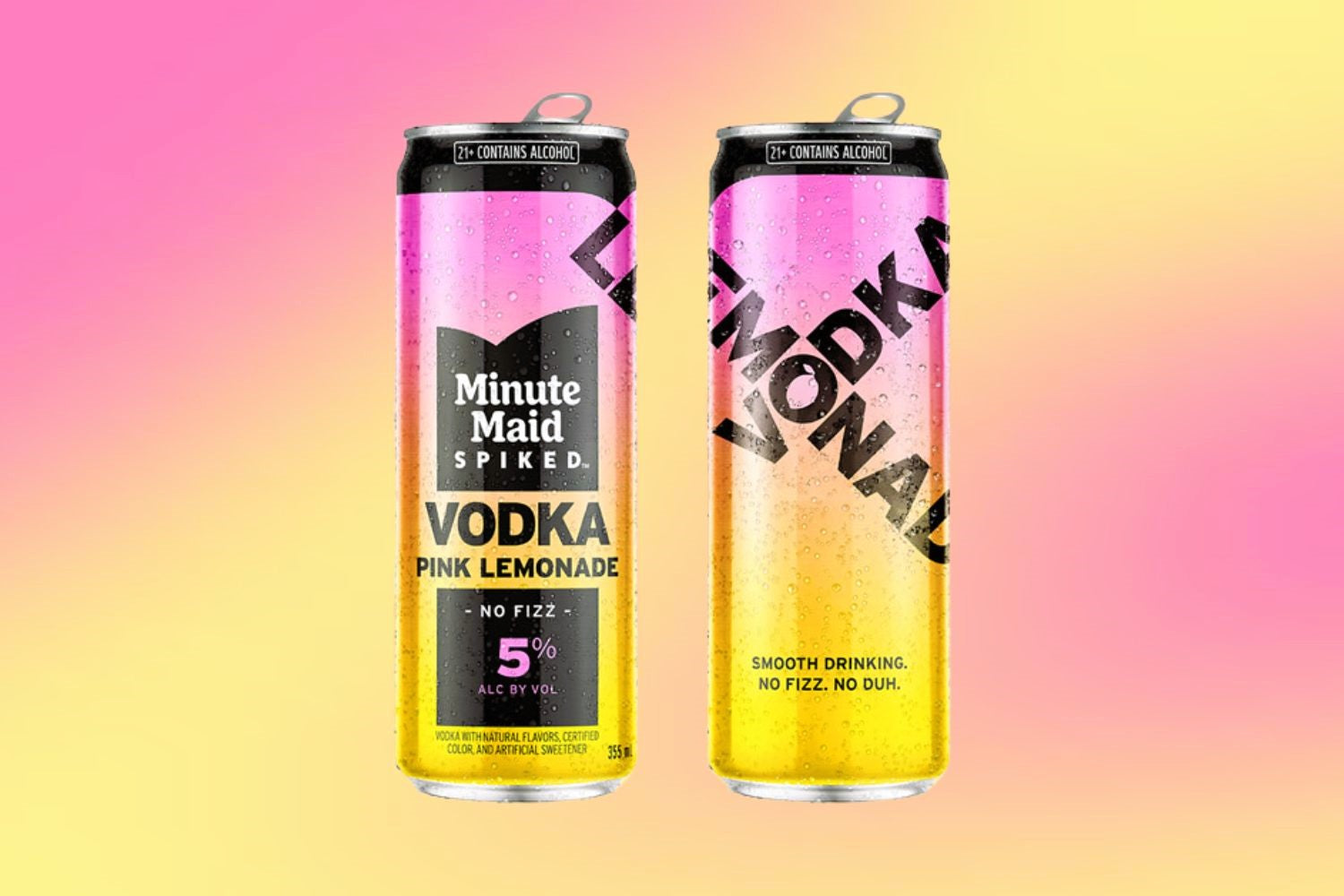 New Minute Maid Spiked Vodka Lemonade Ready-To-Drink Cocktails – RTD ...